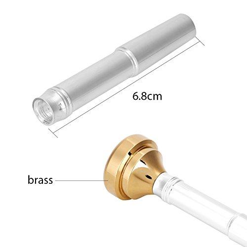 Juego de boquillas de trompeta de latón con 1 1/2C 3C 5C 7C Kit de ...