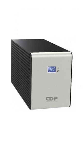 Batería UPS, Regulador LCD, 1500Va/900W, 10 Salidas Color Negro/Gris, R-SMART1510 CDP : Precio ...