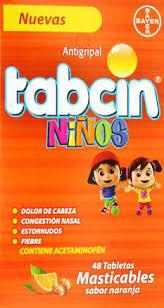 Tabcin Niños Masticable 48 Tabs : Precio Guatemala