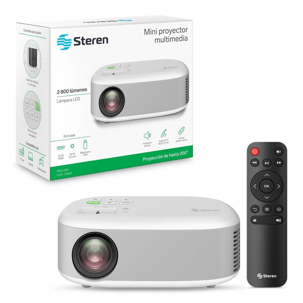 Mini Proyector Multimedia 2 800 Lm : Precio Guatemala