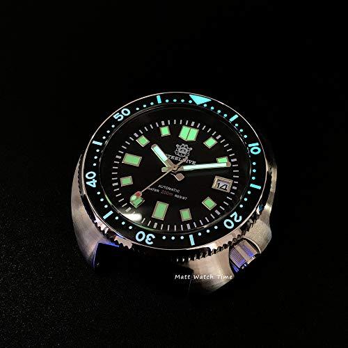 SteeldiveAU Reloj de buceo Steeldive SD1970, 6105 Turtle Captain ...