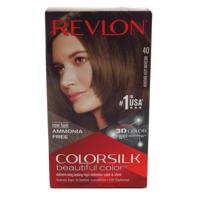 Tinte Para Cabello Colorsilk, Color Castaño Medio Cenizo, Número 40 ...