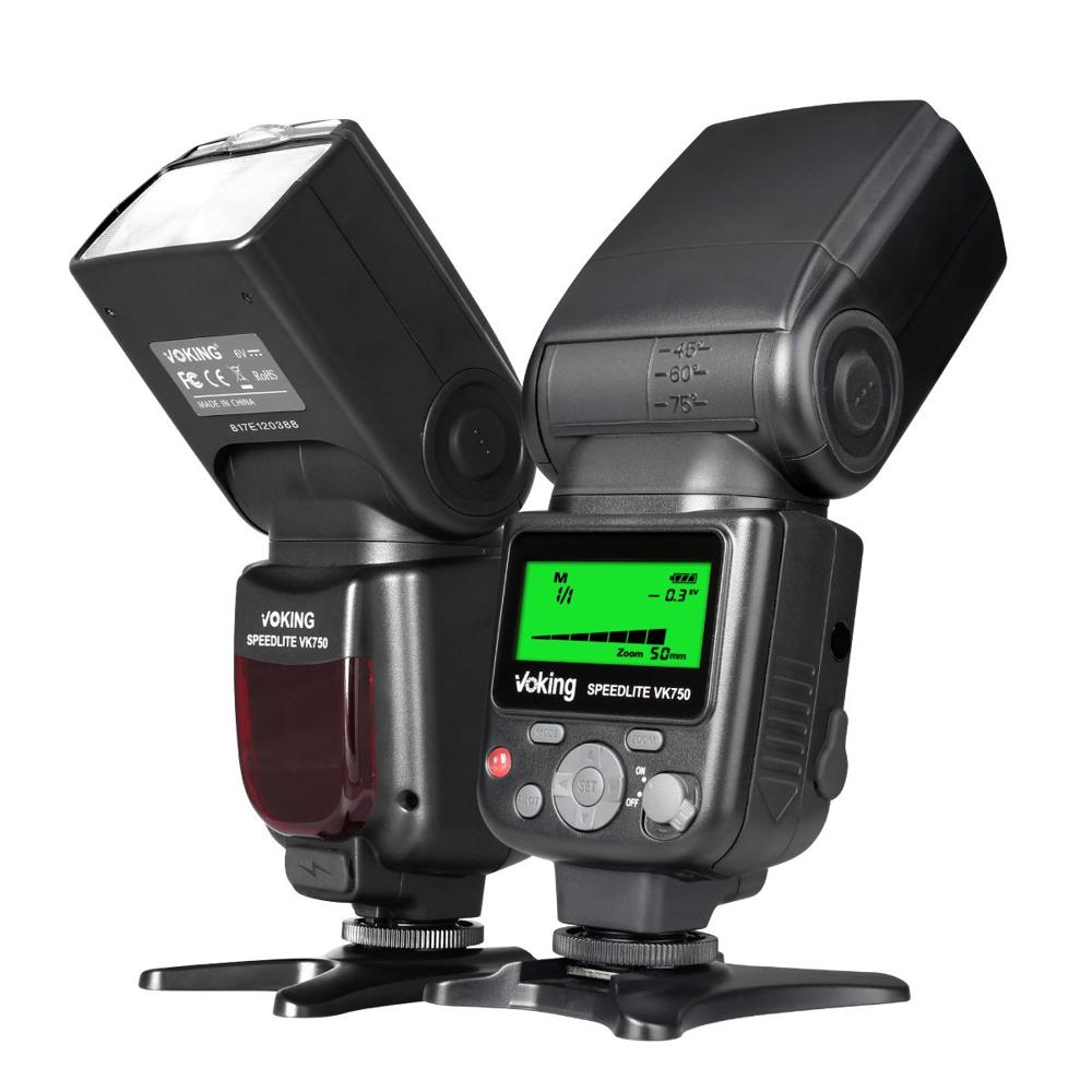 VOKING VK750 Manual LCD Display Universal Flash Speedlite Compatible ...