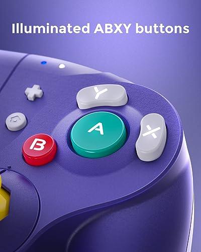NYXI Rechargeable Wizard Gamecube Switch Controller for Switch/Switch ...