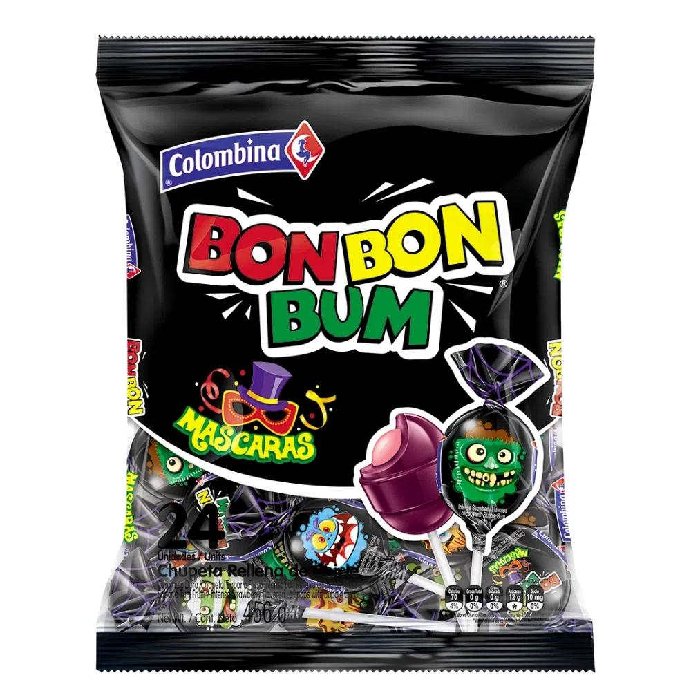 Bombones Bon Bon Bum Sabor Cereza Intensa Bolsa De 24 Unidades : Precio ...