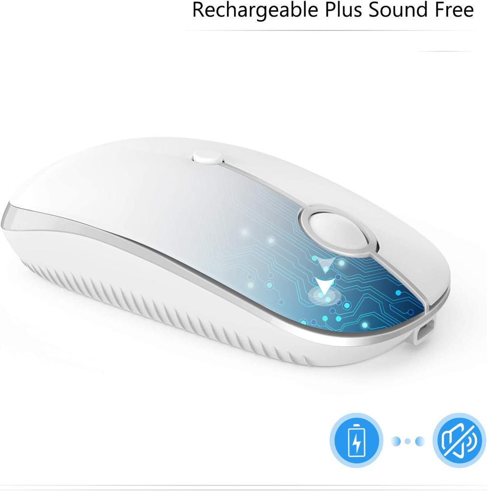 Mouse Bluetooth, Triple Modo (BT 4.0+ BT 4.0+ USB) Ratón Bluetooth ...
