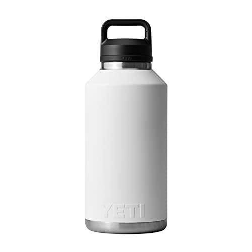 Botella YETI Rambler de 64 oz, aislada al vacío, acero inoxidable con ...
