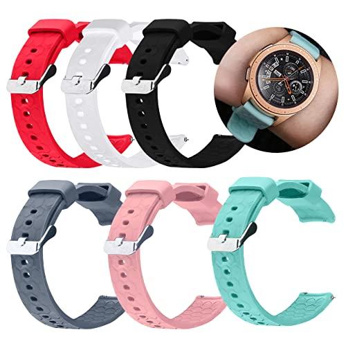 FitTurn 6-Pack Bands Compatible with Cubitt CT4/CT2 Pro GPS Smart Watch ...