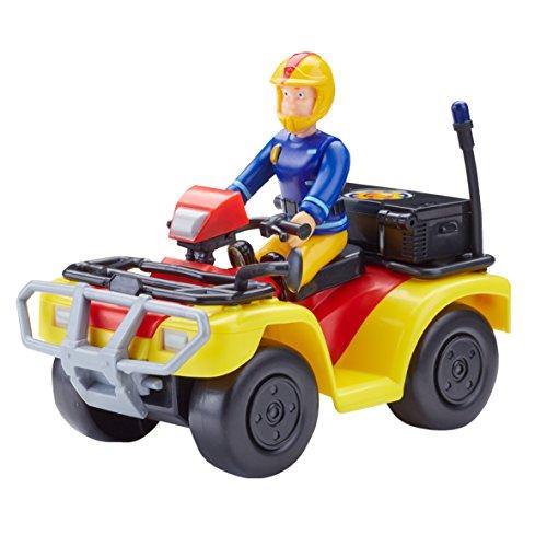 Character Options Fireman Sam Quad Bike Vehicle, Push Along Vehicle ...