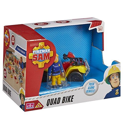 Character Options Fireman Sam Quad Bike Vehicle, Push Along Vehicle ...