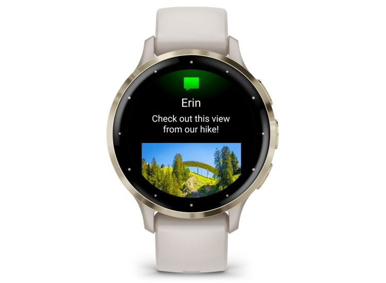 Reloj Garmin Venu 3S De 41 Mm, Bisel De Acero Inoxidable En Color ...