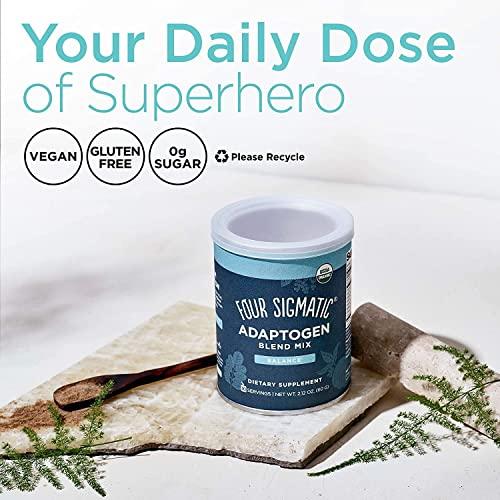 Mezcla equilibrada de adaptógenos y hongos Four Sigmatic | Suplemento ...