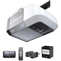 Chamberlain - Abrepuertas de garaje inteligente con batería de respaldo ...