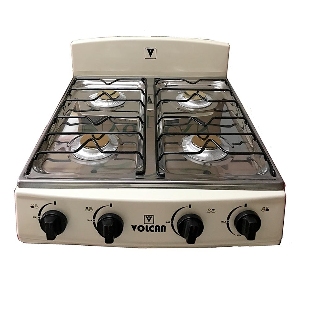 Cocineta De Mesa Con 4 Quemadores Tipo Bronce Silver : Precio Guatemala