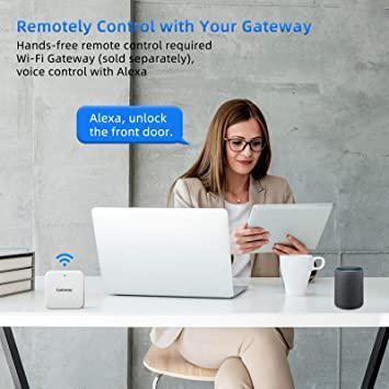 Smart Lock, SMONET Deadbolt Lock con teclado, Keyless Entry Biometric Fingerprint Door Locks ...