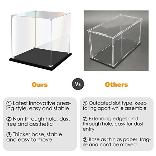 Acrylic Display Case for Collectibles Assemble Clear Acrylic Display ...