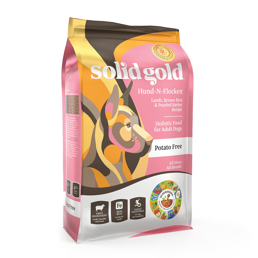 SOLID GOLD ALIMENTO PARA PERRO HUND-N-FLOCKEN LAMB POTATO FREE 28.5 LBS ...