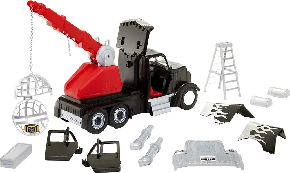 Mattel WWE Rampage Rig Wrekkin Vehicle Breakaway Truck con Breakaway ...