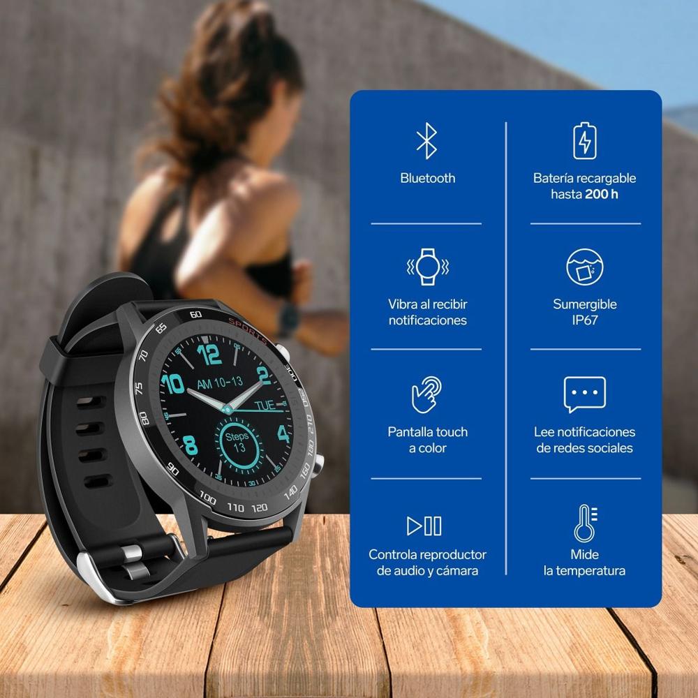 Reloj Inteligente Steren Full Touch Fitness : Precio Costa Rica
