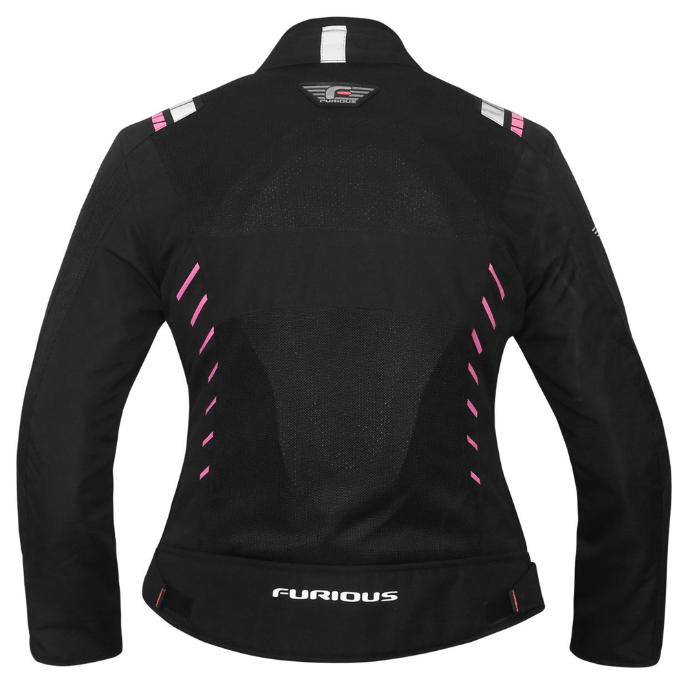 Chumpa Para Motorista Furious Alice X Para Dama Color Negra Rosado Talla L : Precio Guatemala