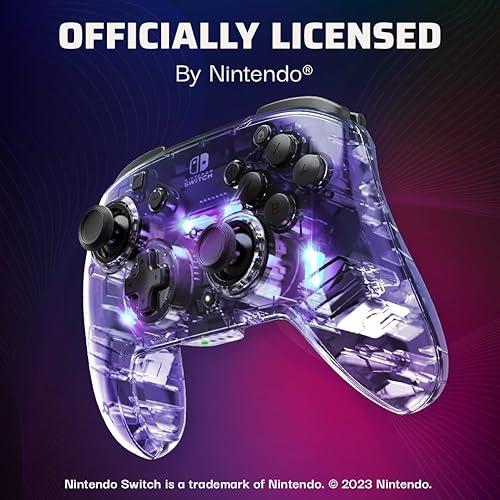 Afterglow LED Wireless Deluxe Gaming Controller - Licensed by Nintendo ...