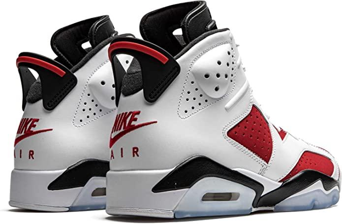 Jordan 6 Retro Tenis Para Hombre Blanco Carmín/Negro Carmín (CT8529 106 ...