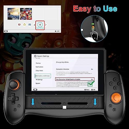 DOBE Switch Controller for Nintendo Switch, One-Piece Joypad Controller ...