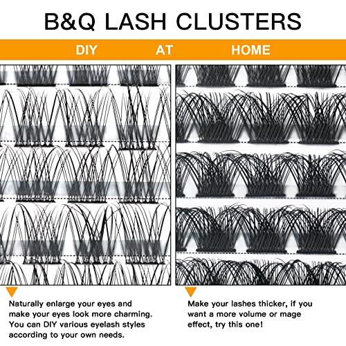 Lash Clusters B01 Extensiones de pestañas DIY 72 grupos de pestañas C D ... Lash Clusters B01 Extensiones de pestañas DIY 72 grupos de pestañas C D ...