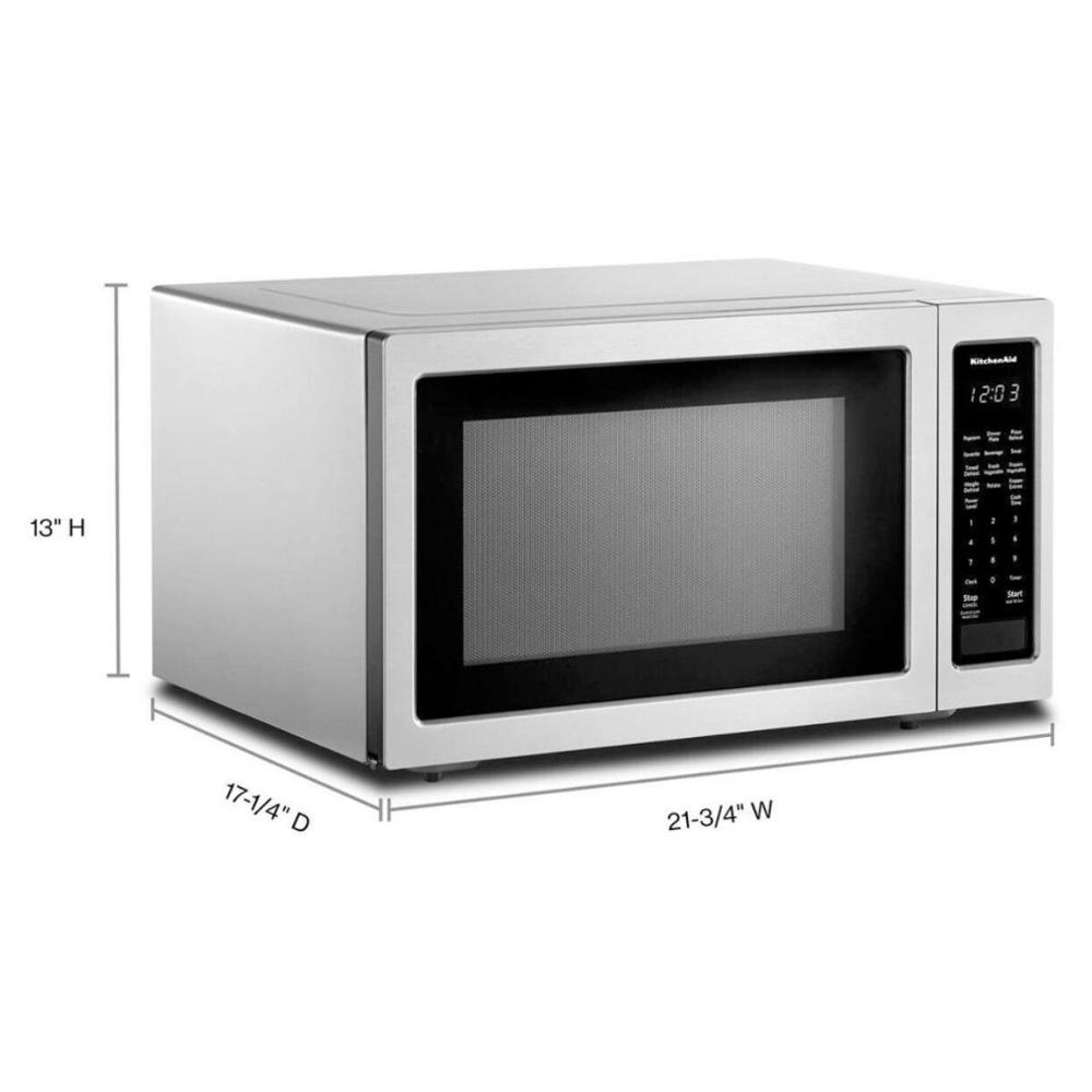 Microondas Kitchenaid 1.6 Pies 1200W, KMCS1016GSS : Precio Costa Rica