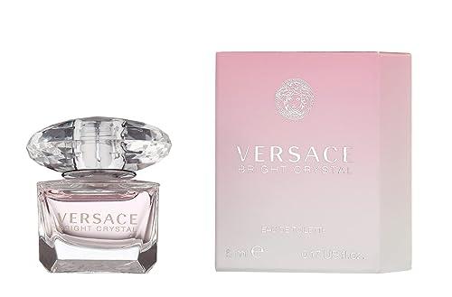 Versace Bright Crystal Mini para mujer, 0,17 onzas líquidas - Aroma ...