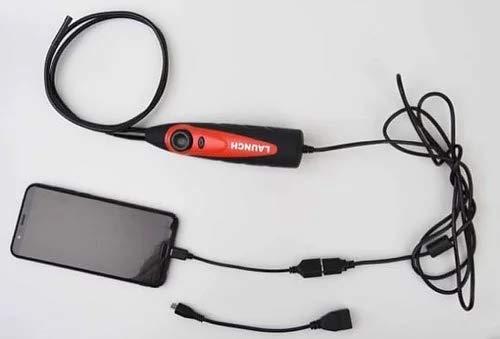 Videoscopio/boroscopio de cámara de inspección Launch Tech VSP-600 con ...