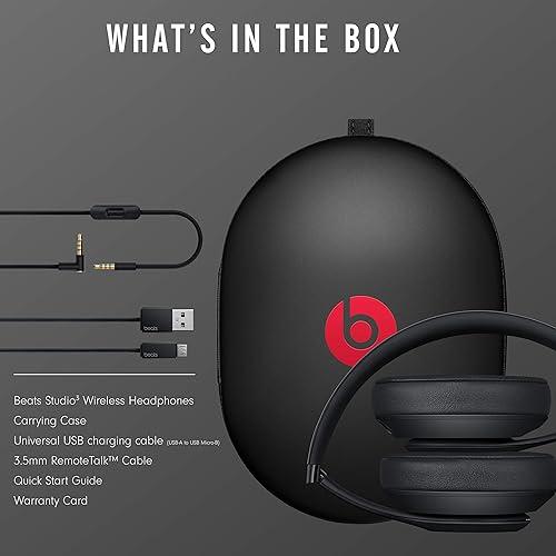Auriculares Over-Ear Inalámbricos Beats Studio3 con Cancelación de ...
