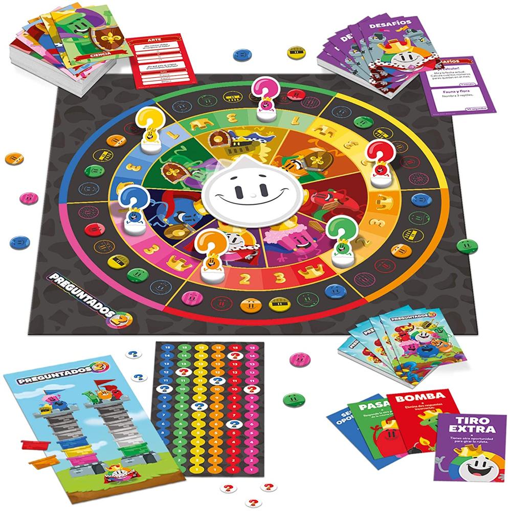 Juego De Mesa Familiar Preguntados 2, Para Mayores De +8años, Play ...