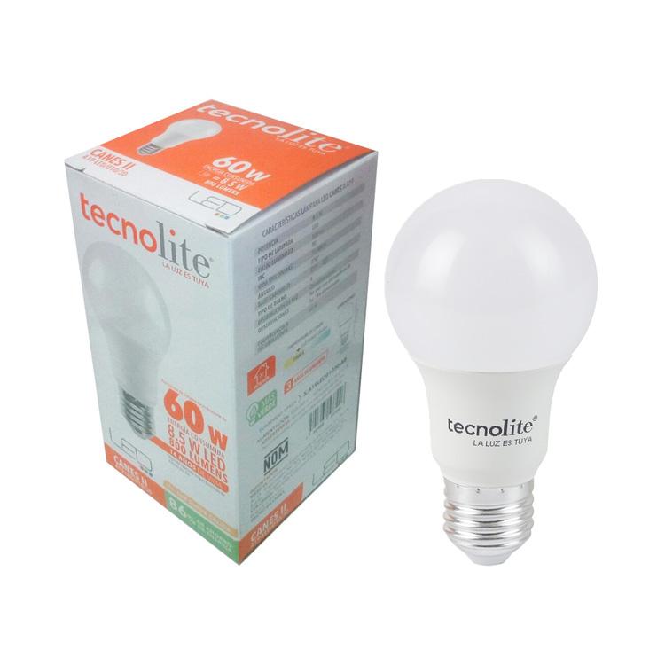 Lámpara Led TECNO LITE 8.5 Watts 3000K 100-240V 15,000H : Precio Guatemala