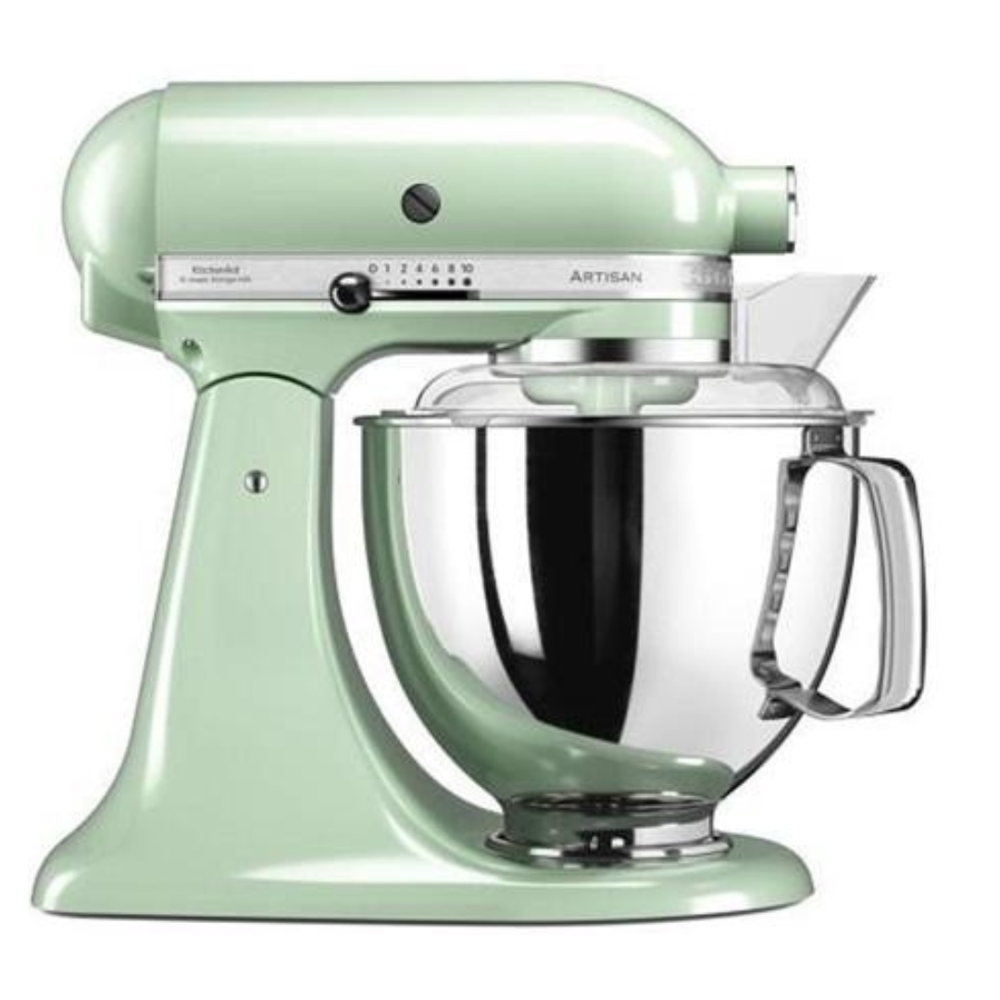 Batidora Kitchen Aid Artisan 5-Q Verde Pistacho Reclinable Uso ...
