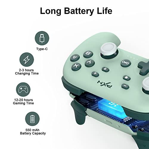 PXN Wireless Switch Controller for Switch/Lite/OLED, iOS (16 Version Only), with APP, NFC, Turbo ...