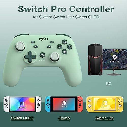 PXN Wireless Switch Controller for Switch/Lite/OLED, iOS (16 Version Only), with APP, NFC, Turbo ...