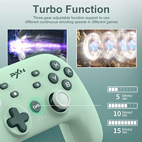 PXN Wireless Switch Controller for Switch/Lite/OLED, iOS (16 Version Only), with APP, NFC, Turbo ...