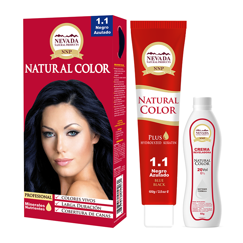 Tinte Nevada Natural Color 1.10 Negro Azulado : Precio Guatemala