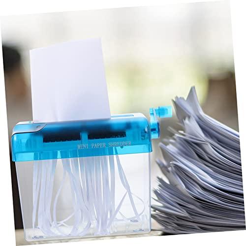 BESTOYARD 2pcs File Shredder Manual Paper Shredder Paper Shredder for ...