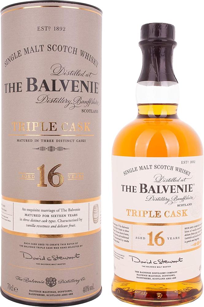 Whisky The Balvenie 16 Triple Cask 700Ml : Precio Costa Rica