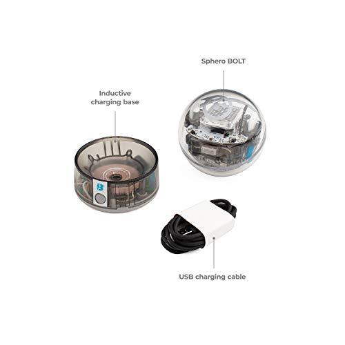 Sphero BOLT: App-Enabled Robot Ball with Programmable Sensors + LED ...