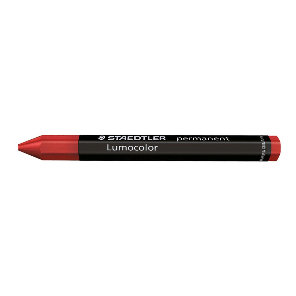 Crayon De Cera Staedtler Universal Lumocolor Color Rojo : Precio Guatemala