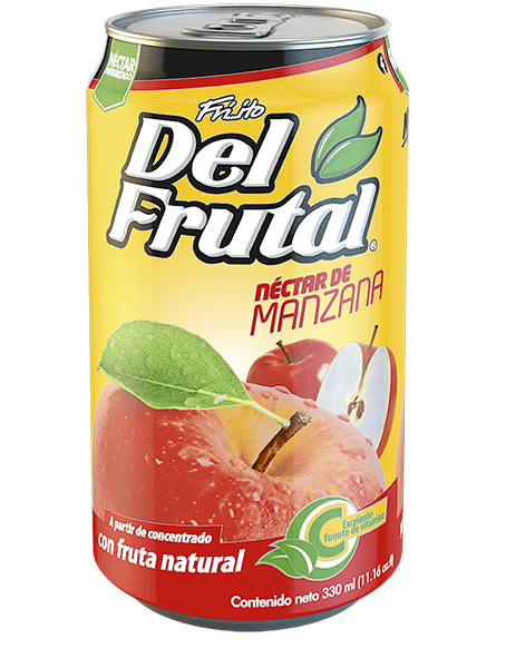 Del Frutal Manzana Lata 330 : Precio Guatemala