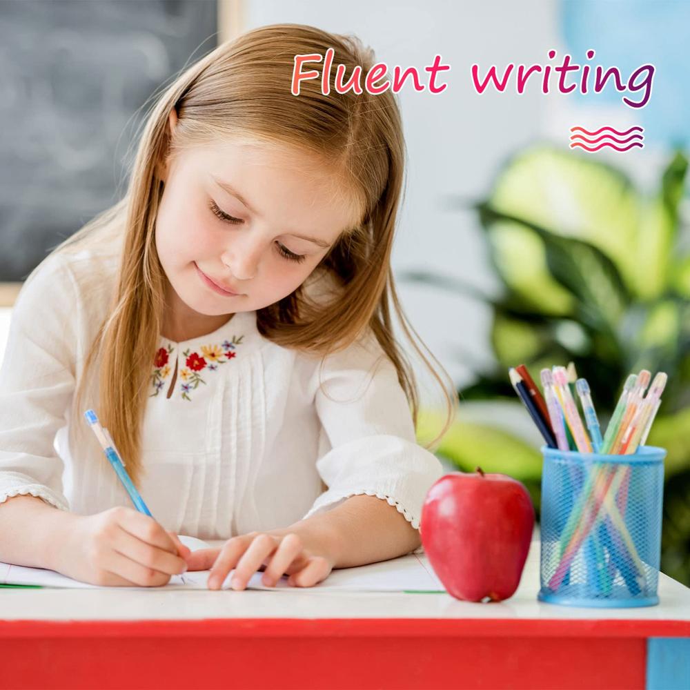 Non Sharpening Pencils Point Pencils HB Translucent Pencils Stackable ...