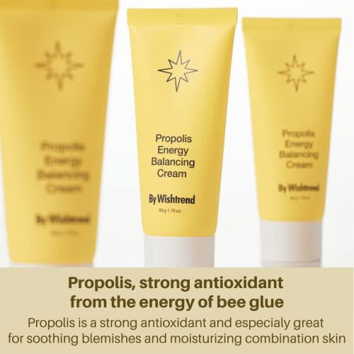 BY WISHTREND] Propolis Energy Balancing Cream 1.69 Fl oz, 50ml, 10% ...