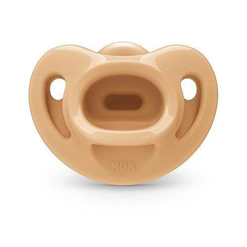 NUK Comfy Orthodontic Pacifiers, 0-6 Months, Timeless Collection, 5 ...