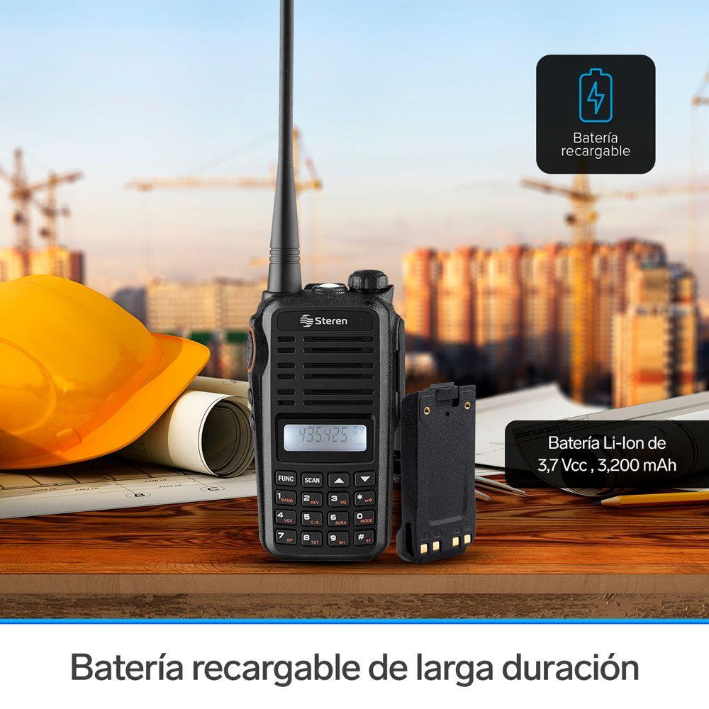Radio Intercomunicador Profesional De 3 Watts Con Teclado, Steren ...