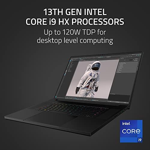 Laptop para juegos Razer Blade 18: NVIDIA GeForce RTX 4090-CPU Intel 24-Core i9 HX de 13.a ...