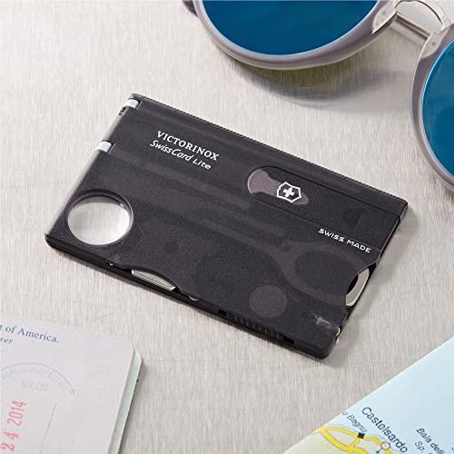 Navaja Suiza Victorinox Swiss Card Lite, Navaja Suiza de 13 Funciones ...